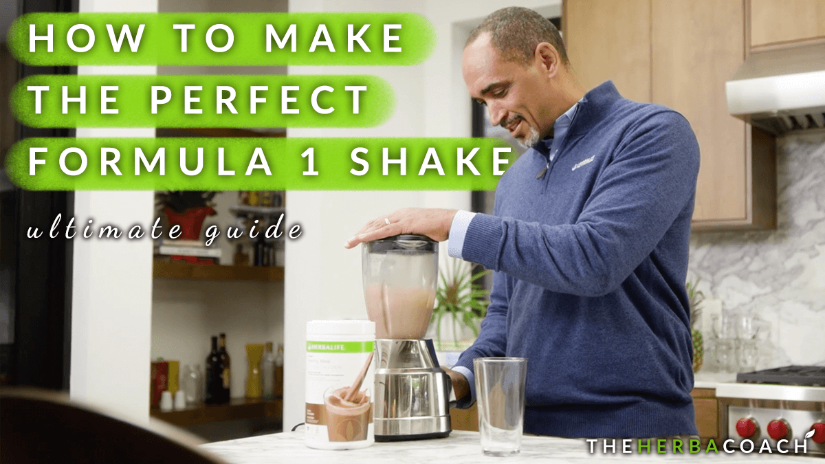 How To Make The Perfect Herbalife Formula 1 Shake – The Herba Coach